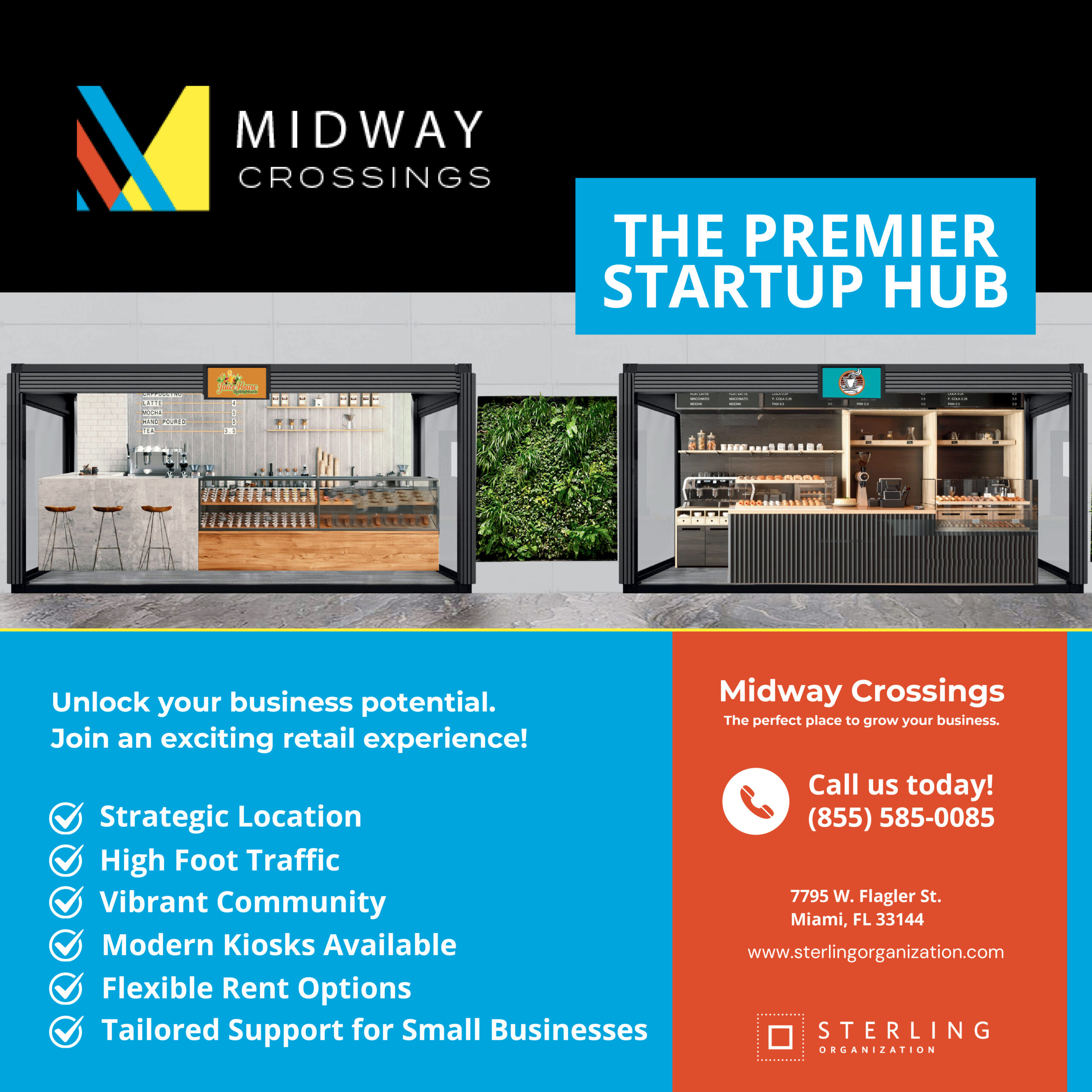 Join and exciting retail experience! - Midway Crossings | Miami, FL